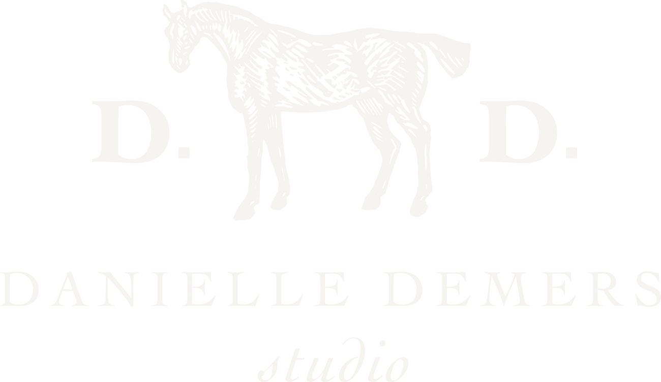 Amongst the Oaks Wallpaper in Bordeaux – Danielle Demers Studio